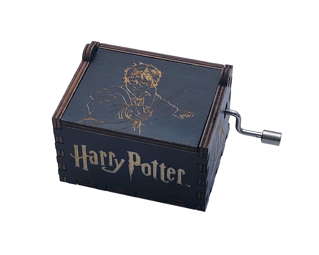 Harry Potter Black Mini Music Box, Featuring Music of Hedwig's Theme ...