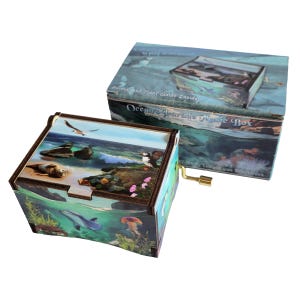 Artistic Ocean's Parade Music Box, "fur Elise", Hand Crank Music Box - Etsy
