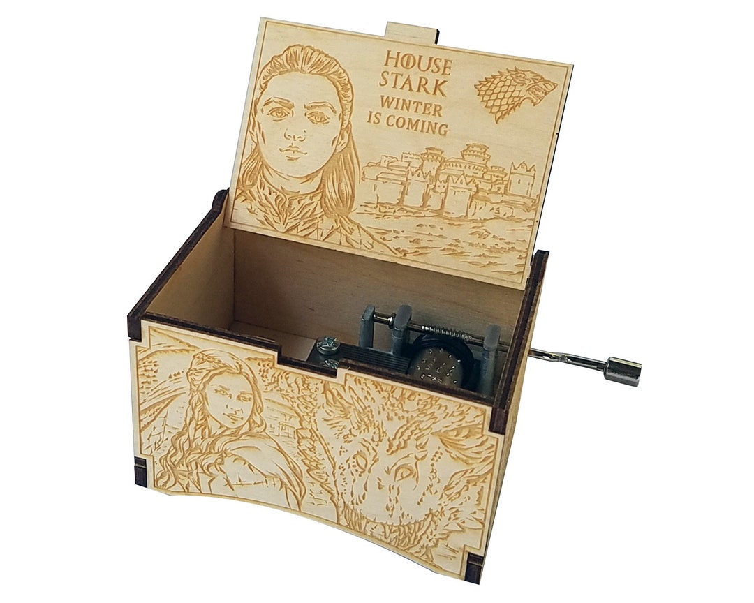 Game of Thrones Music Box With the Main Title Theme Song - Arya Stark ...