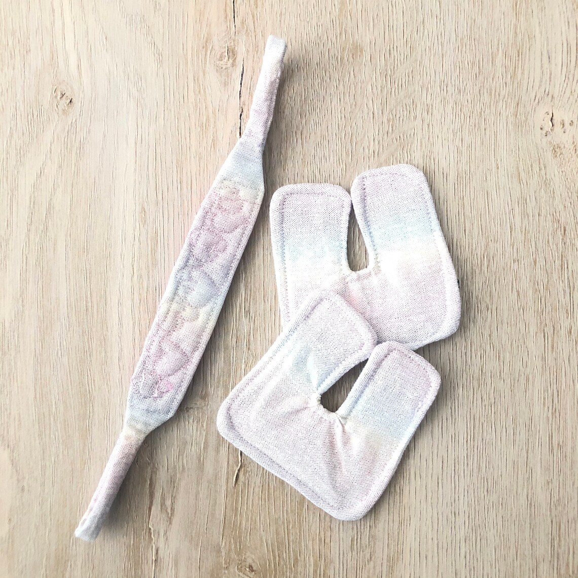 Tracheostomy tie and trach pads bundle. | Etsy