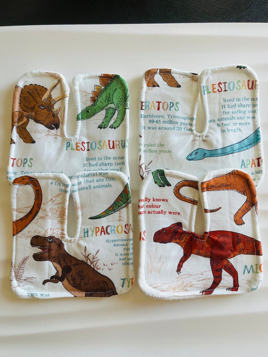 Dinosaurs Custom Trach Pads Pack of 4 - Etsy