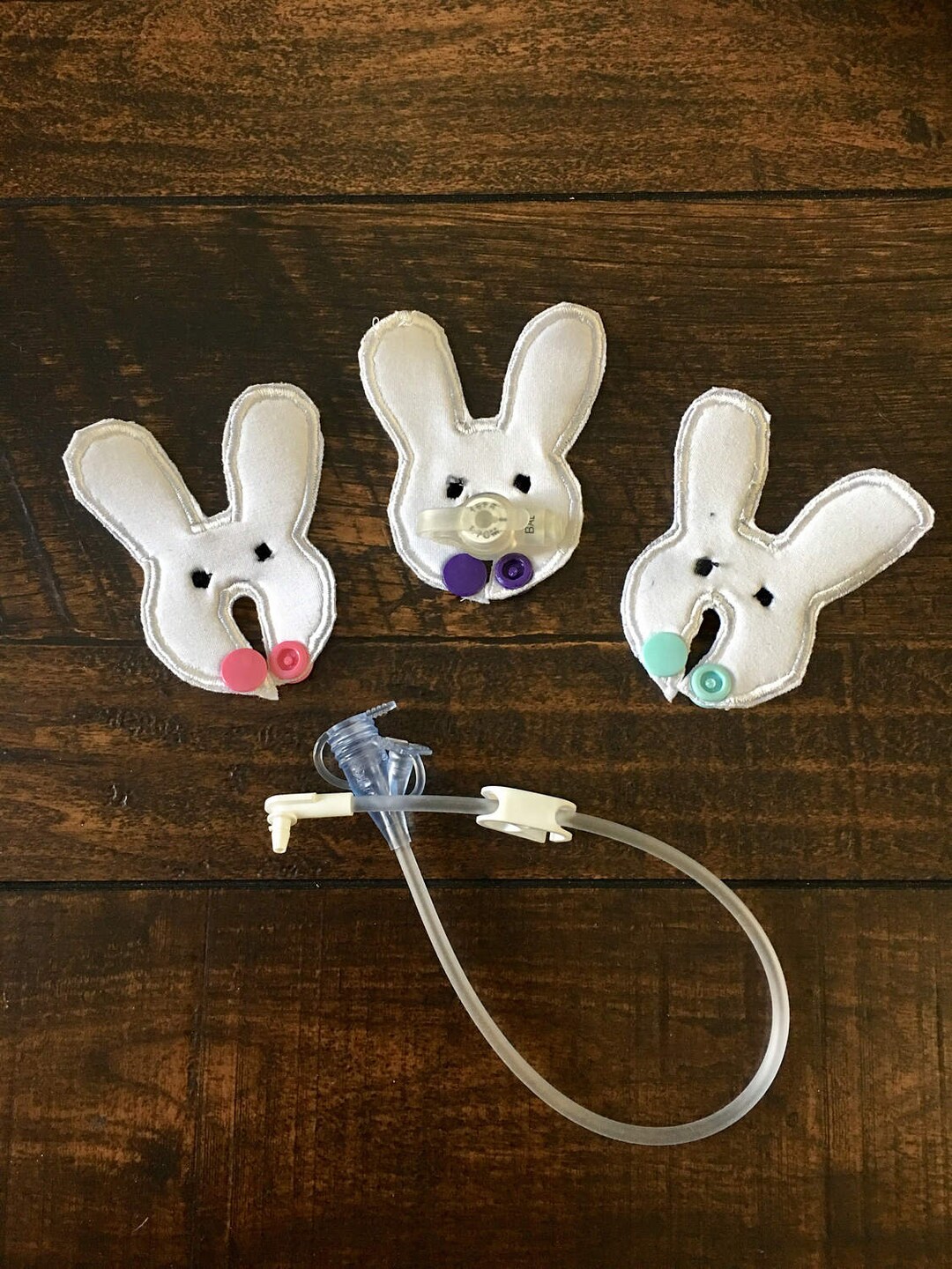 Cotton Bamboo Organic Custom G Tube Pads Set of 3. - Etsy