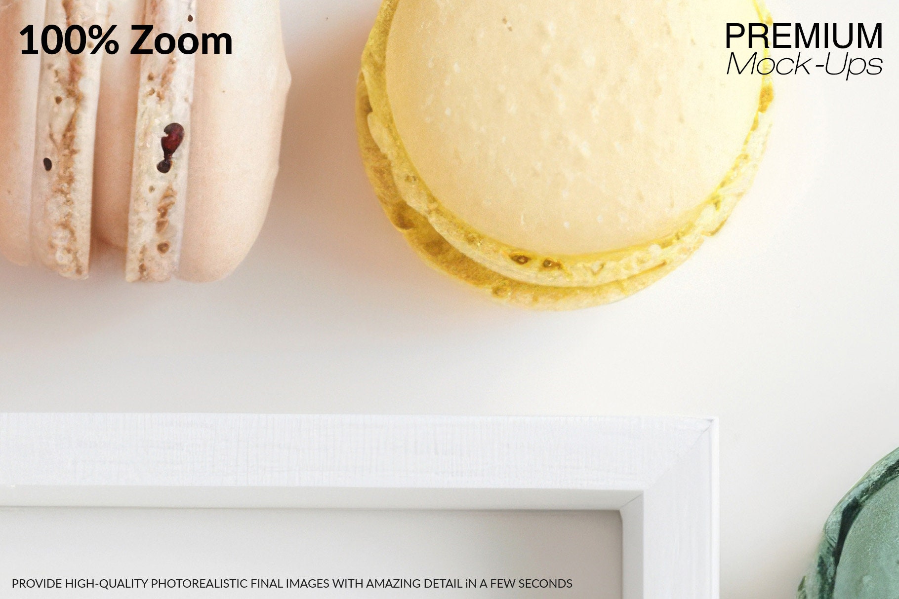 Frames and Macarons Mockup | French Macarons & Frames Mockups ...