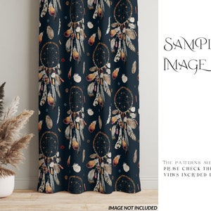 Curtain Template | Digital Curtain Mockup | Photoshop Curtain Mockup ...