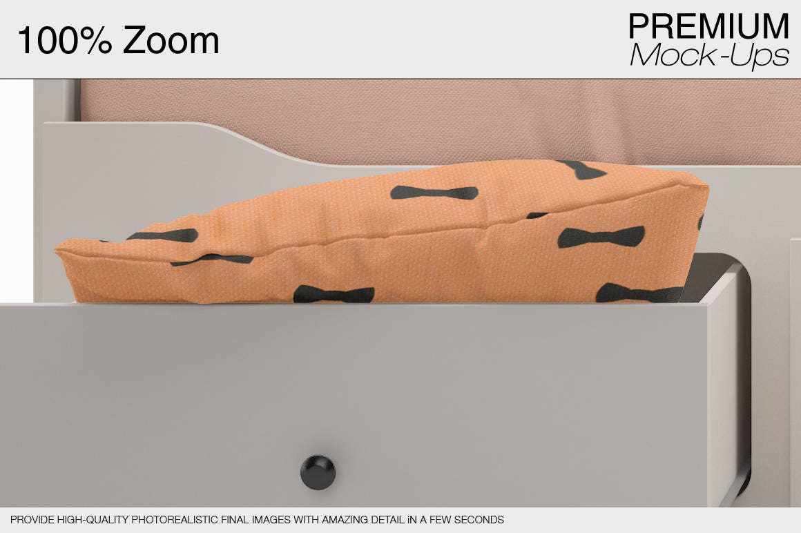 Bed With Drawers Mockup Set | Photoshop PSD (digital Download) - Etsy