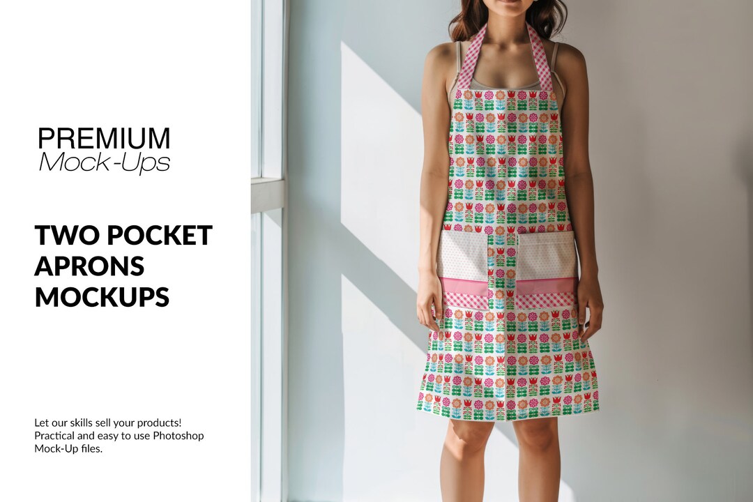 Kitchen Aprons Mockup Digital Kitchen Apron Kitchen Textile Apron Apron Mockup Custom Aprons ...