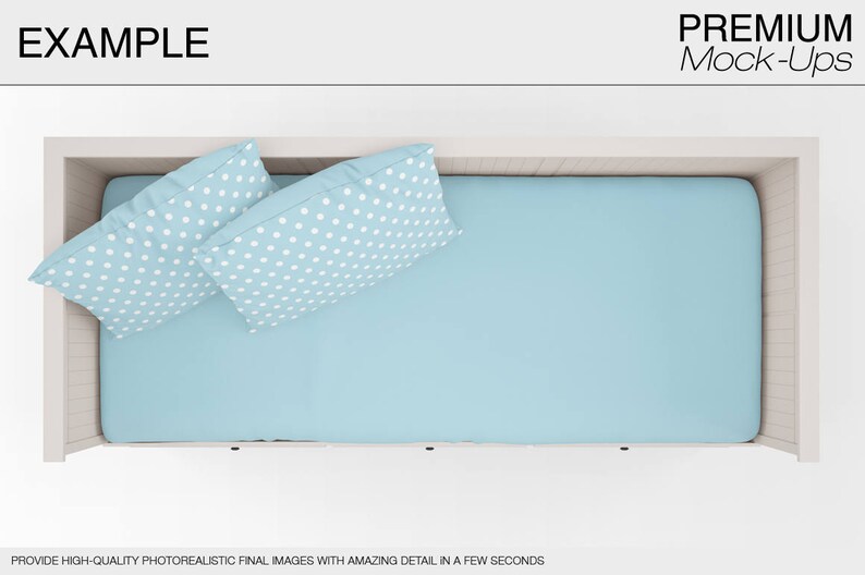 Bed With Drawers Mockup Set Photoshop Bed With Drawers - Etsy
