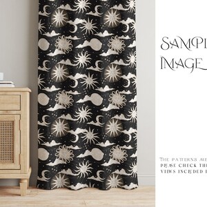 Curtain Template | Digital Curtain Mockup | Photoshop Curtain Mockup ...