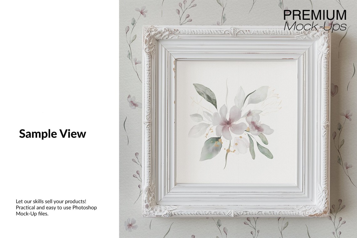 Rich Frame Mockups Set | Digital Rich Frame Mockups | Photoshop Rich ...