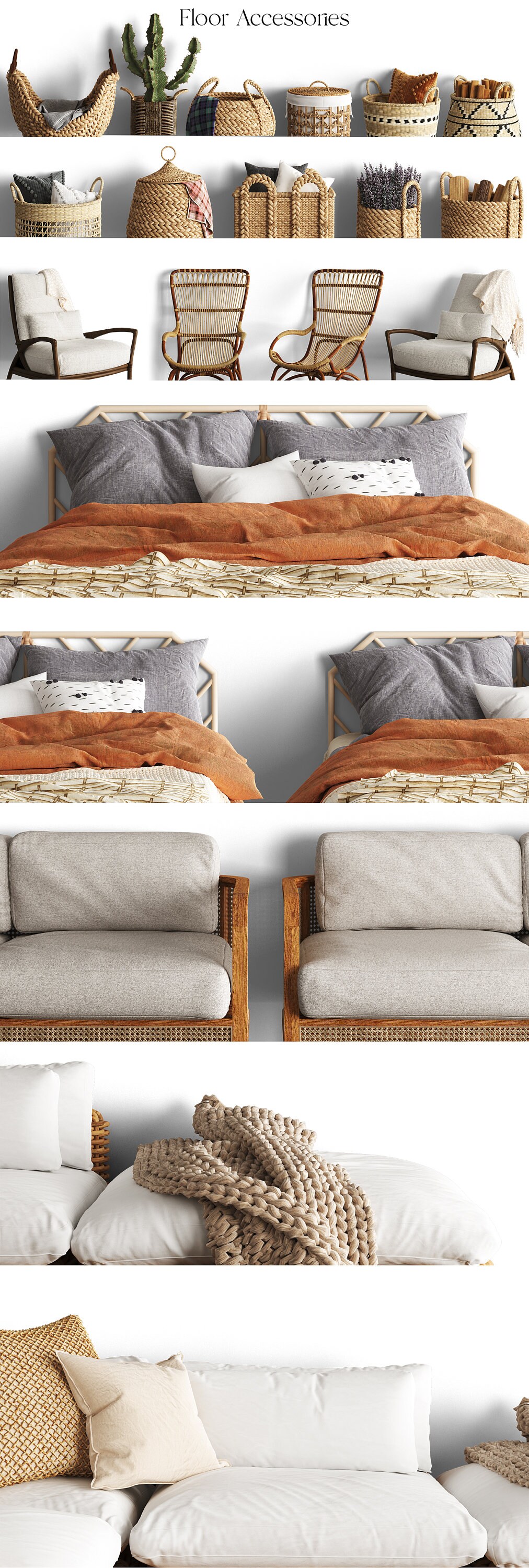 Boho Frames Scene Creator Photoshop Boho Frames Scene - Etsy