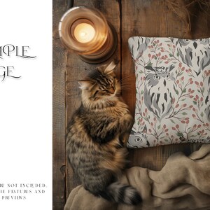 Digital Pillow Mockup | Photoshop Pillow Template | Cushions ...