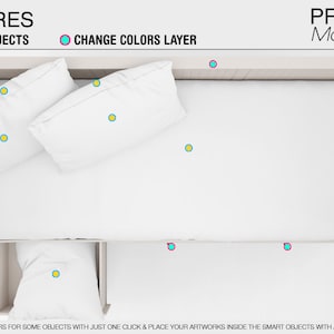 Bed With Drawers Mockup Set | Photoshop PSD (digital Download) - Etsy