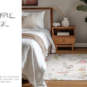 Bedroom Rugs Mockup | Carpet Templates | Bedroom Carpets Templates ...