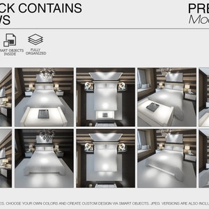Bedding Mockup Set | Bedding Mockups | Photoshop Beddings | Bedding ...