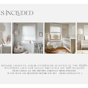Nursery Roll Blinds Mockup | Roll Blinds Template | Digital Roll Blinds ...