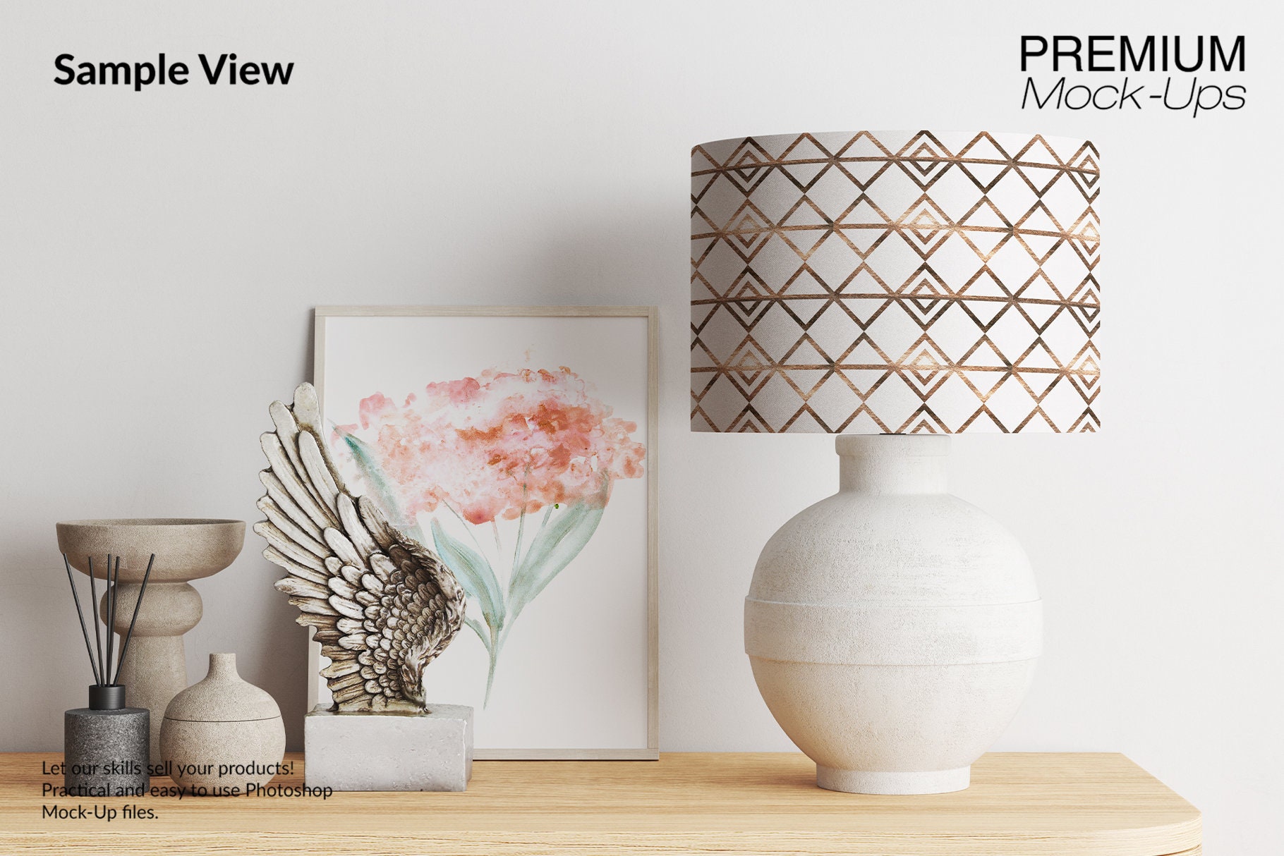 Lampshade Mockup | Digital Lampshade | Photoshop Lampshade | Lampshade ...