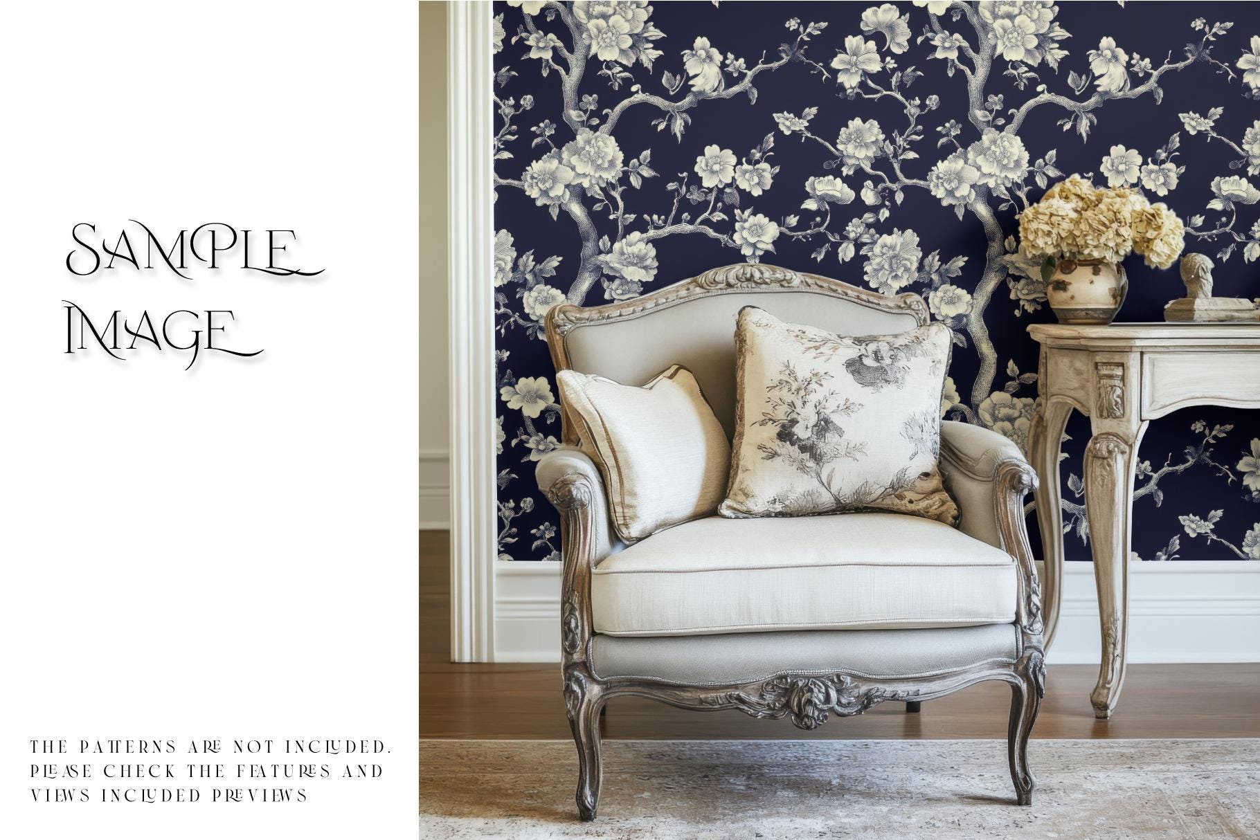 Wall Mockup | Photoshop Wallpaper Mockups | Custom Walls | Blank Wall ...