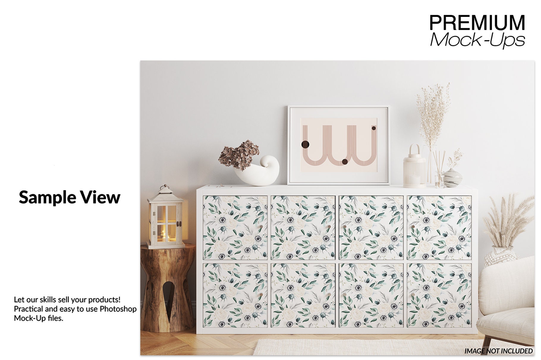 Kallax Decals Mockup Set Photoshop Kallax Shelving Unit - Etsy