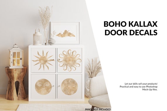 Kallax Decals Mockup Set Photoshop Kallax Shelving Unit - Etsy
