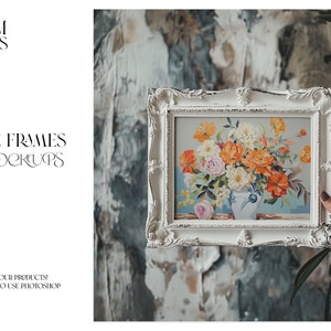 Vintage Frames Mockup Digital Vintage Frames Mockups Photoshop Rich ...