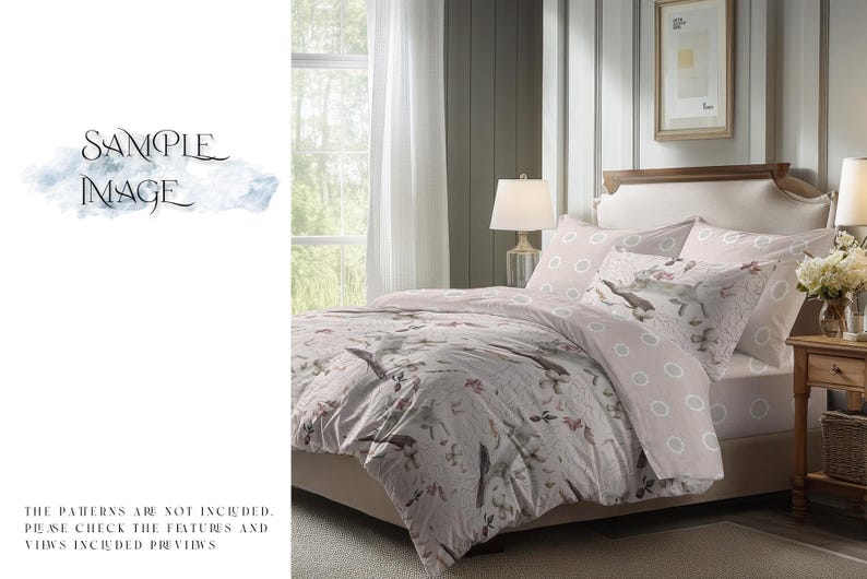 Bedding Mockups Set | Bedding Mockups | Photoshop Bedding | Bedding ...