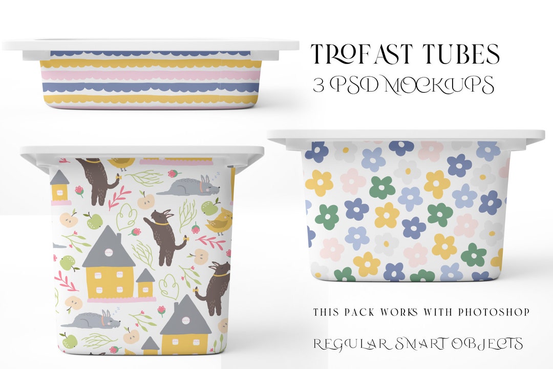 Trofast Tube Decals Template | Digital Trofast Tubes Decals Template ...