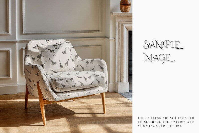 Armchair Upholstery Mockup | PSD Template (4096x4096 Pixels) - Etsy