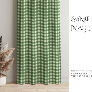 Curtain Template | Digital Curtain Mockup | Photoshop Curtain Mockup ...