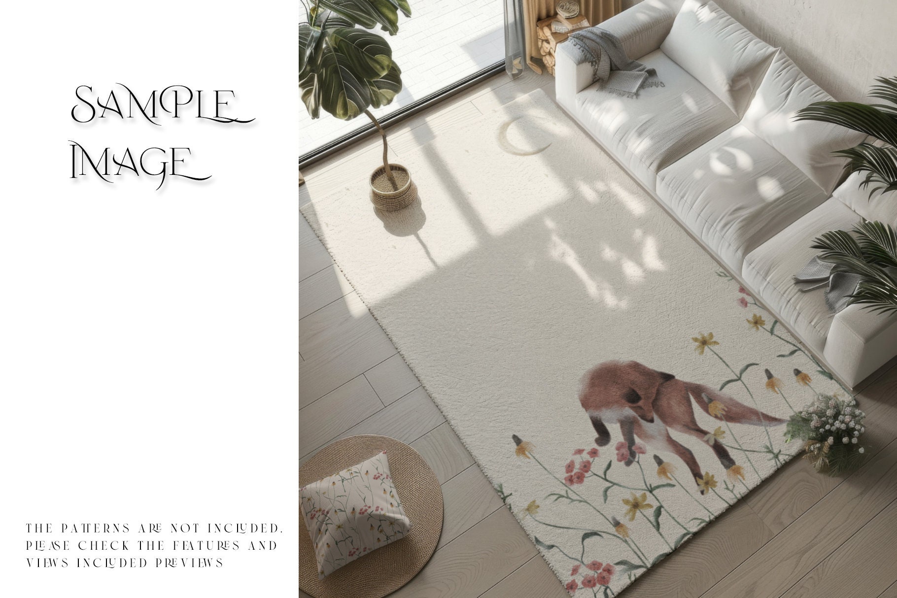 Rugs Mockup | Carpet Templates | Living Room Carpets | Rugs Photoshop ...