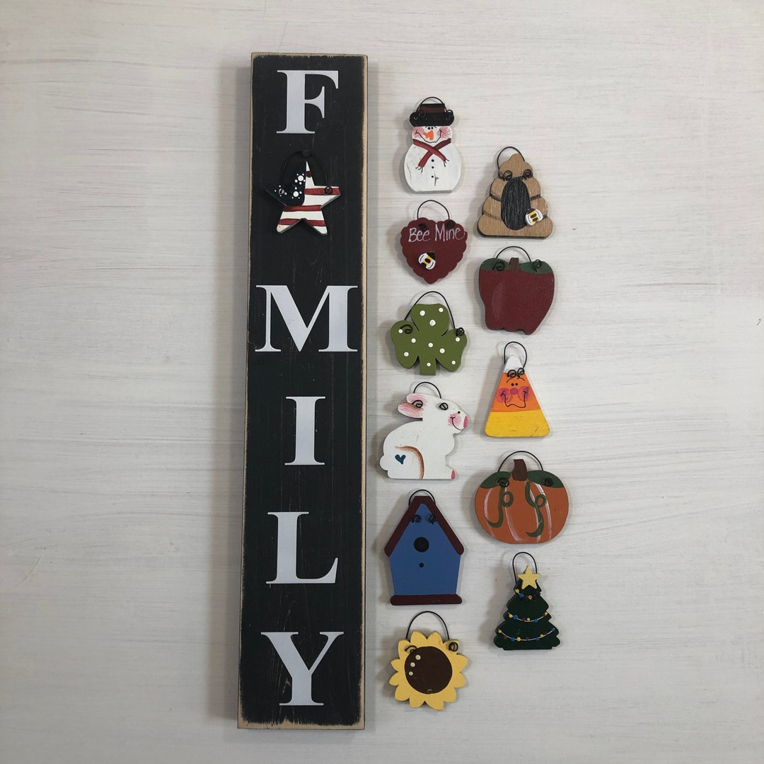 Mini Family Sign Black - Etsy