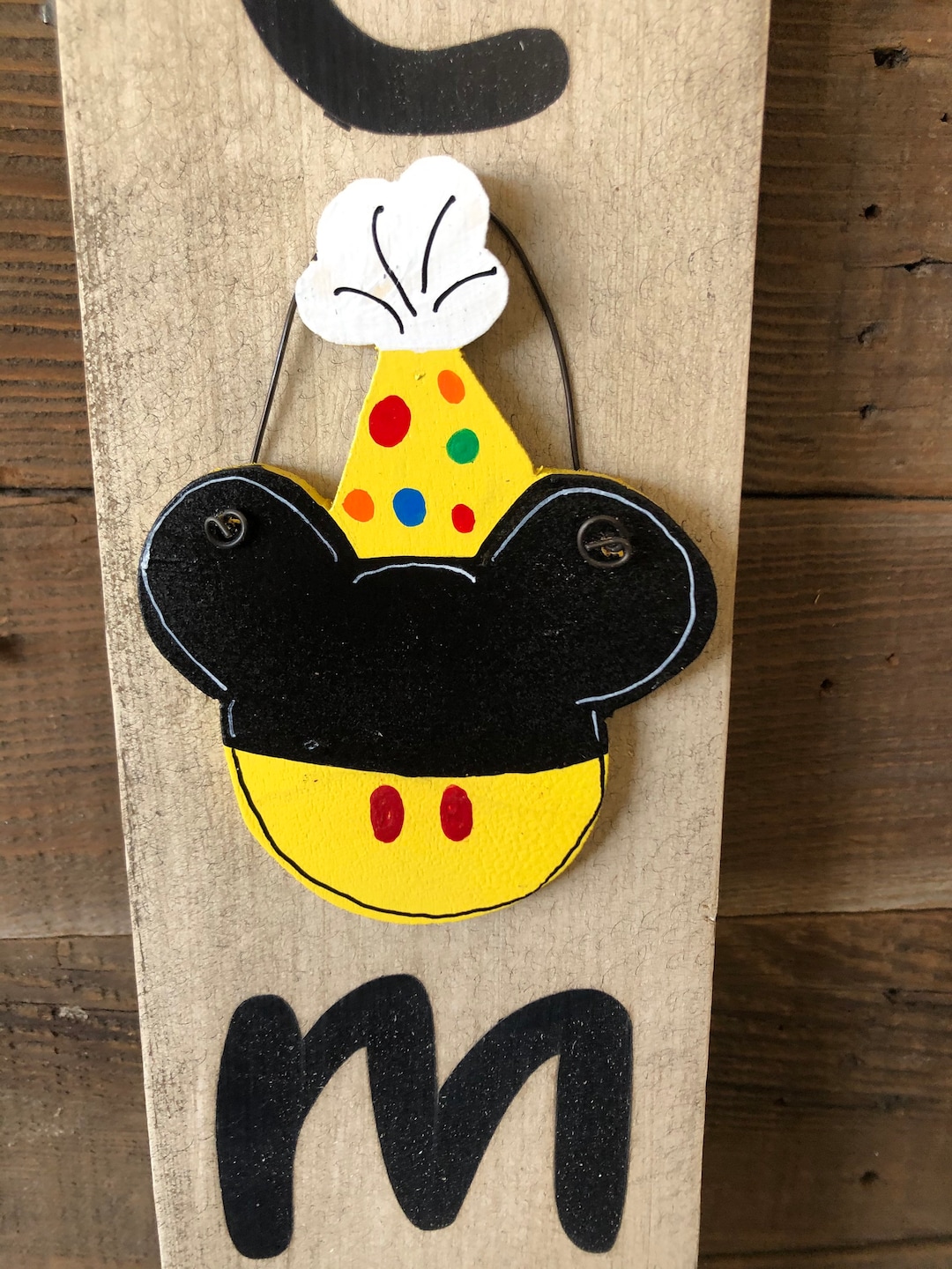 Mickey Celebration Piece - Etsy