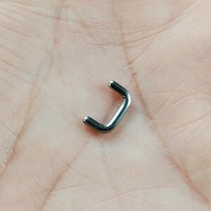 16g Septum Retainer, Stainless Steel, Hide Septum Piercing, No See, for ...