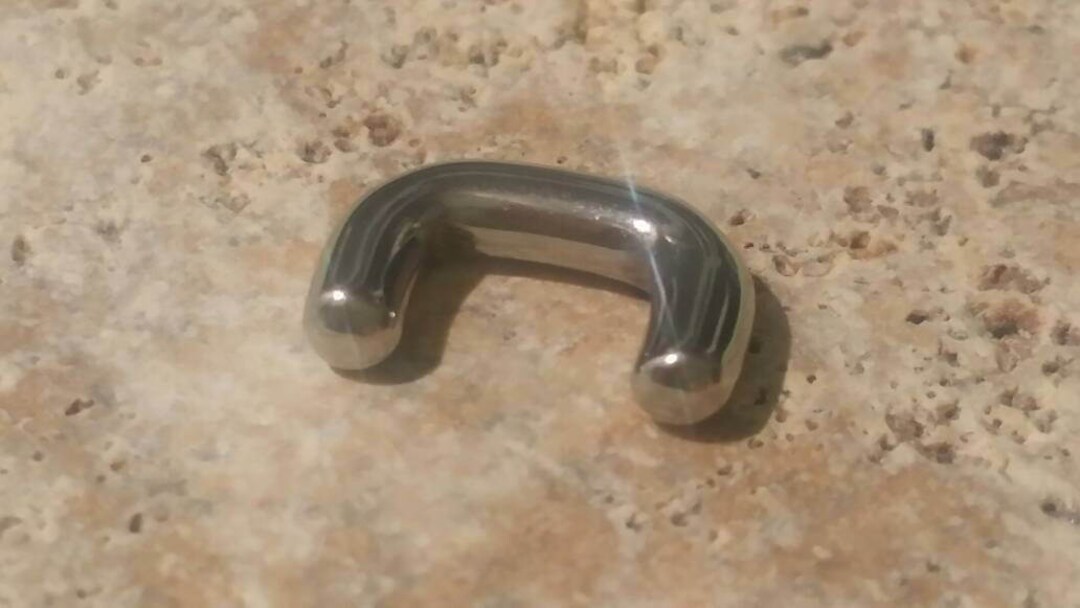 10g Septum Retainer, Stainless Steel, Hide Septum Piercing, No See, for ...