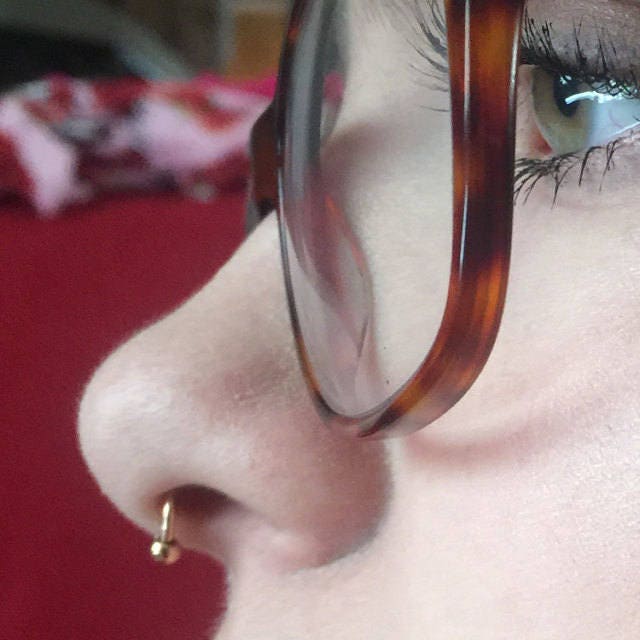 20g 18g 16g 14g 8mm 5/16 Circular Barbell Septum | Etsy