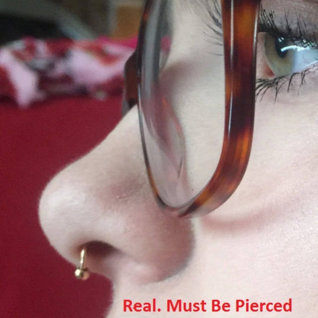 20g, 18g, 16g, 14g, 8mm 5/16" Circular Barbell, Septum Ring Surgical ...