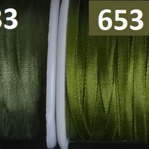 Silk Ribbon 2 Mm - Etsy