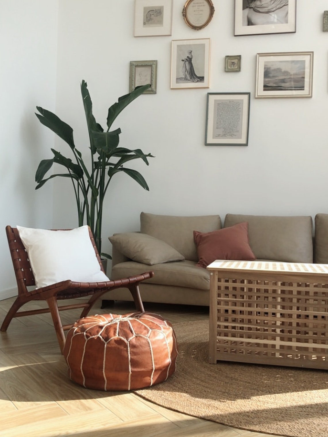 CUSTOM Oval Brown Woven Seagrass Rug Straw Floor Mats Rugs | Etsy