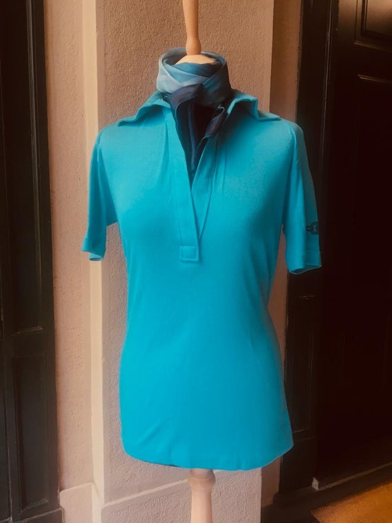 1970s Roberta di Camerino 100% Cotton Top - Gem