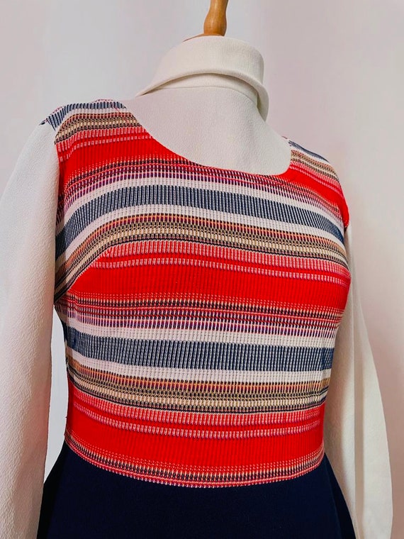 Beautiful vintage late 60s Shady Lane Mod dress - Gem