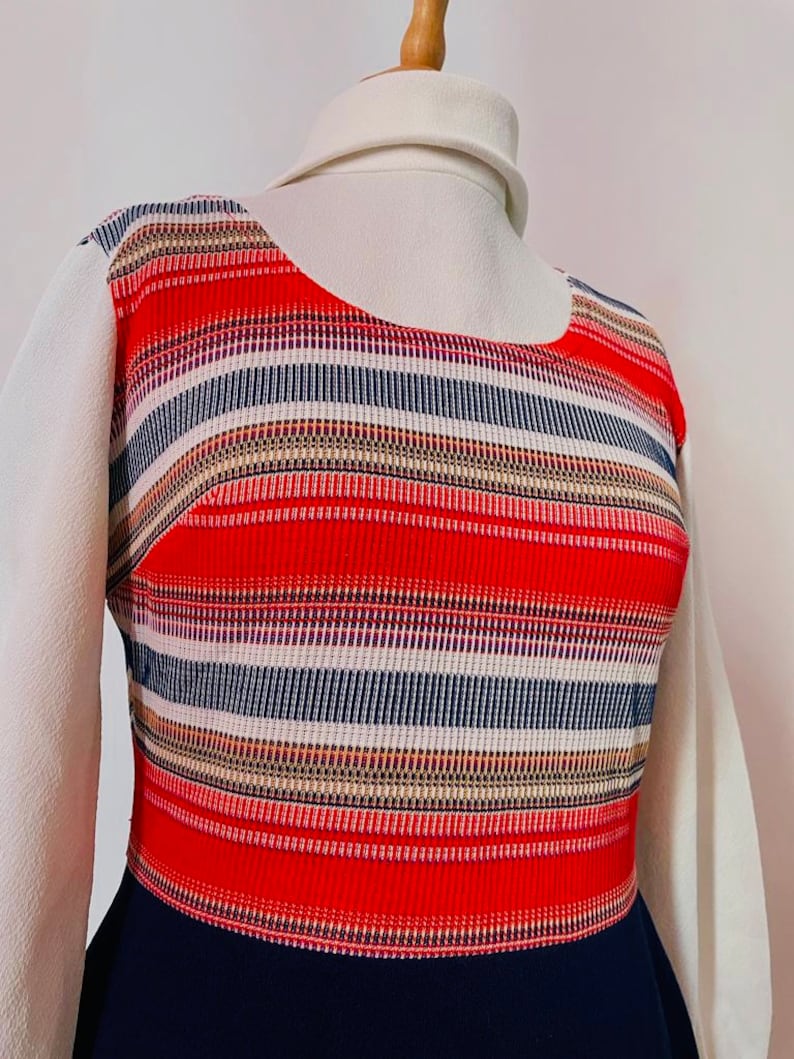 Beautiful Vintage Late 60s Shady Lane Mod Dress - Etsy