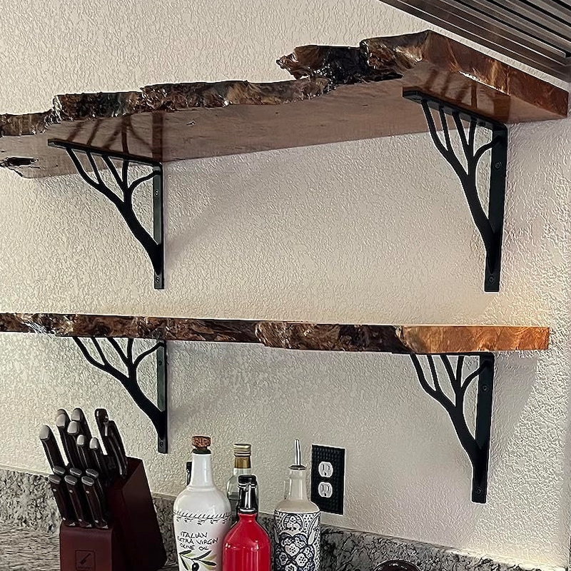 Heavy Iron Wall Shelf - Etsy