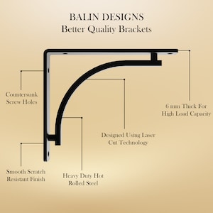 Gold Metal Shelf Bracket, Wall Mounted Floating Shelf Bracket, Brass ...