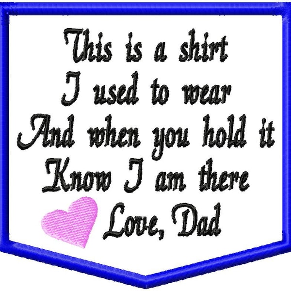 Embroidery Memory Patch Design - Etsy