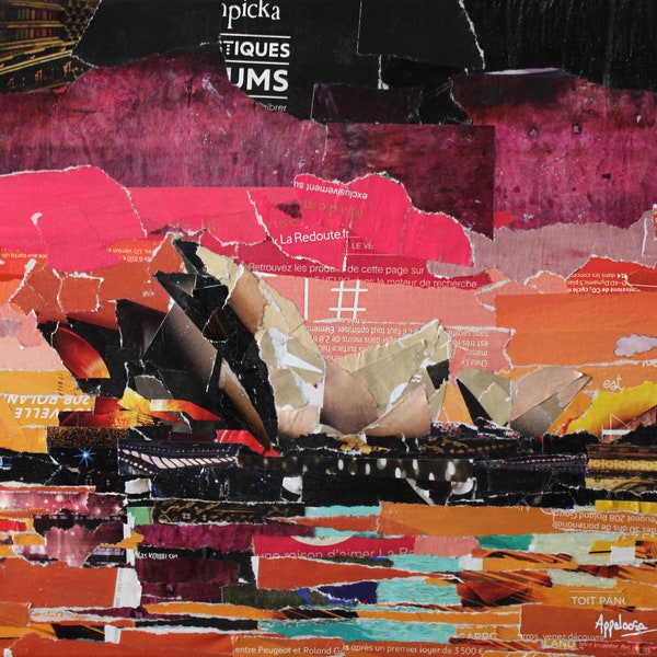 Sydney Opera House Painting - Etsy