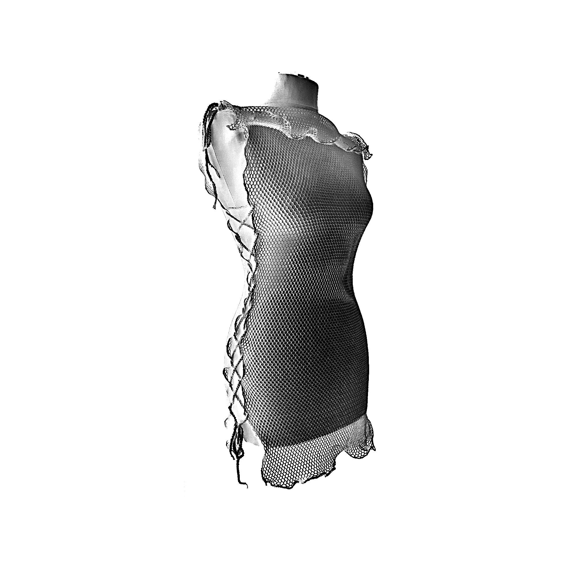 Fishnet Dress See Through Clubbing Outfit Women Sexy Mesh - Etsy