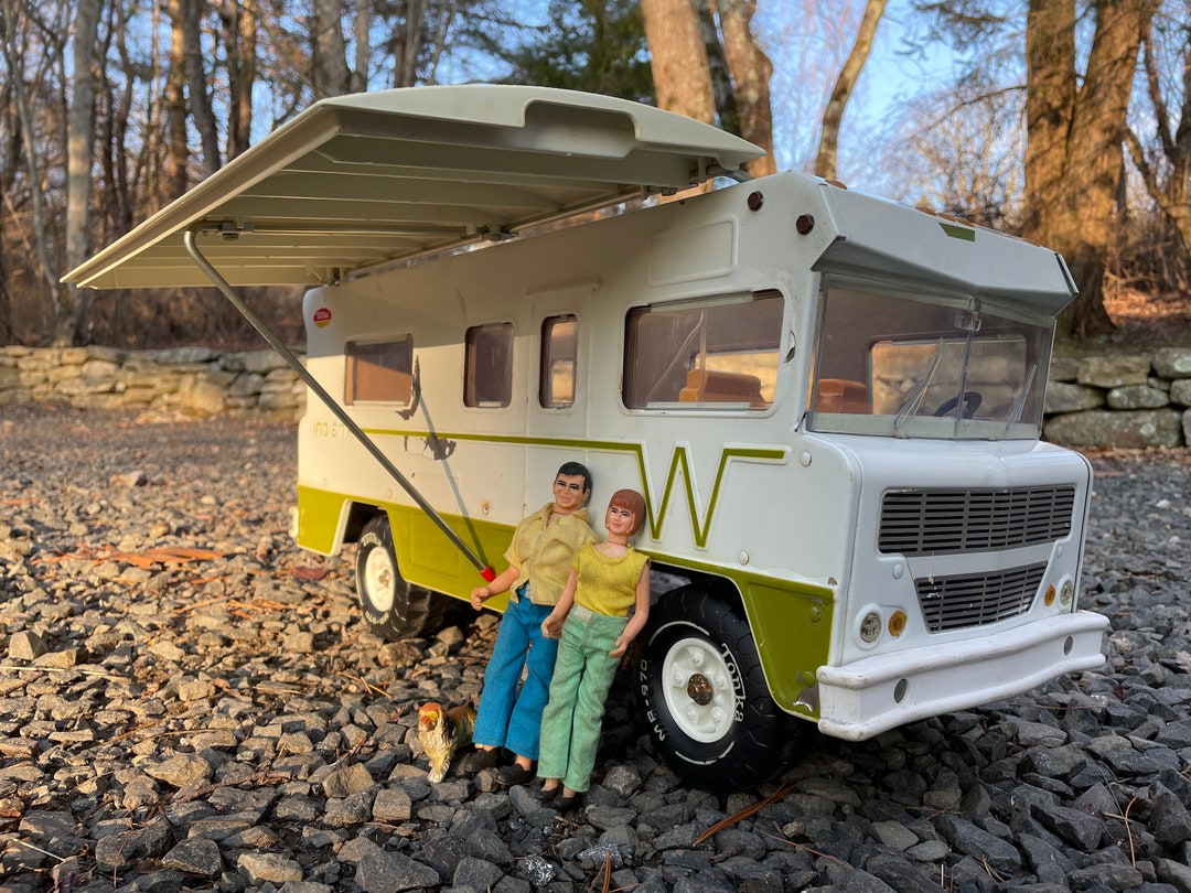 Vintage Tonka Winnebago Indian RV Motorhome 1970s Pressed Steal Toy ...