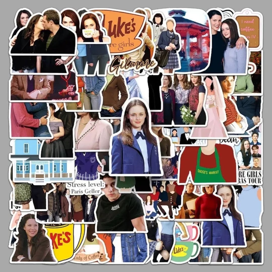 Gilmore Girls Sticker Pack 50 Pieces - Etsy