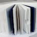 Handmade Blue Art Journal Small - Mixed Media Journal - Journal W ...