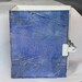 Handmade Blue Art Journal Small - Mixed Media Journal - Journal W ...