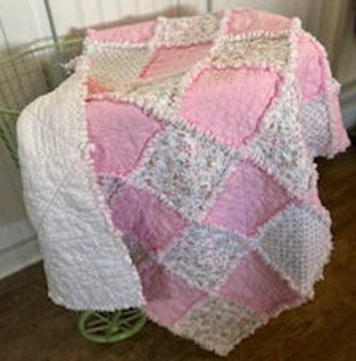 Baby Rag Quilt, Child Rag Quilt, Baby Blanket, Baby Shower Gift, Bird ...